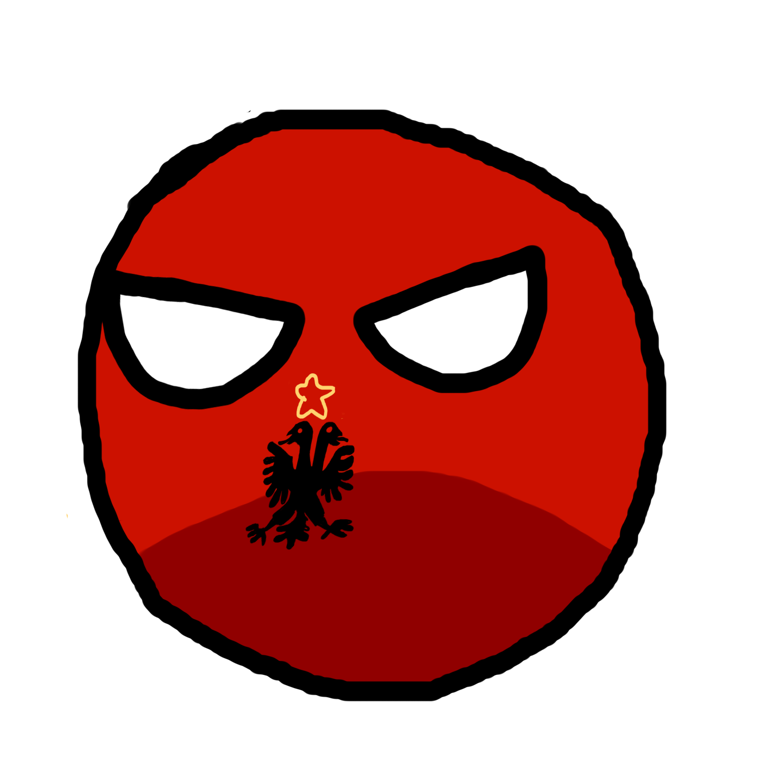 República Popular Socialista de Albaniaball - Wiki Polandball Hispana