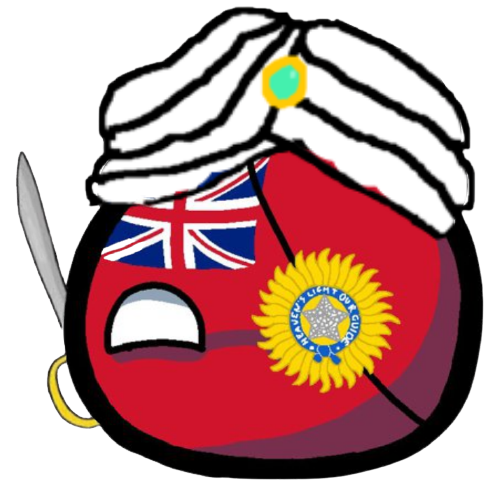 Raj Británicoball - Wiki Polandball Hispana