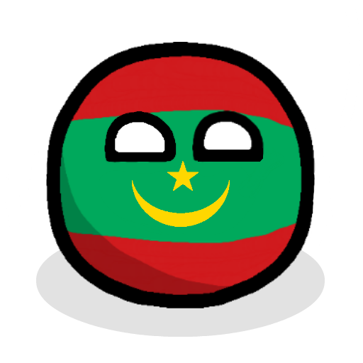 Mauritaniaball - Wiki Polandball Hispana