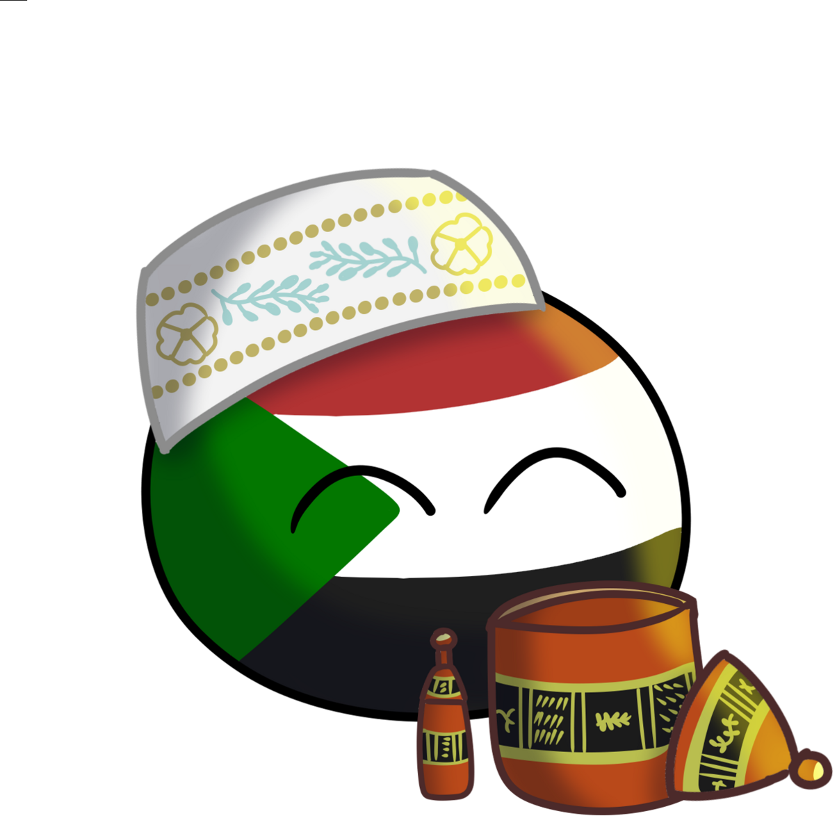 Sudánball - Wiki Polandball Hispana