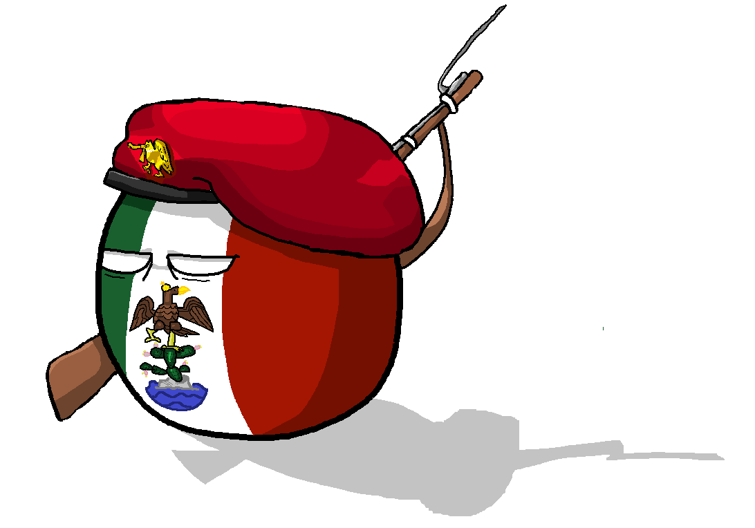 Primer Imperio Mexicanoball - Wiki Polandball Hispana