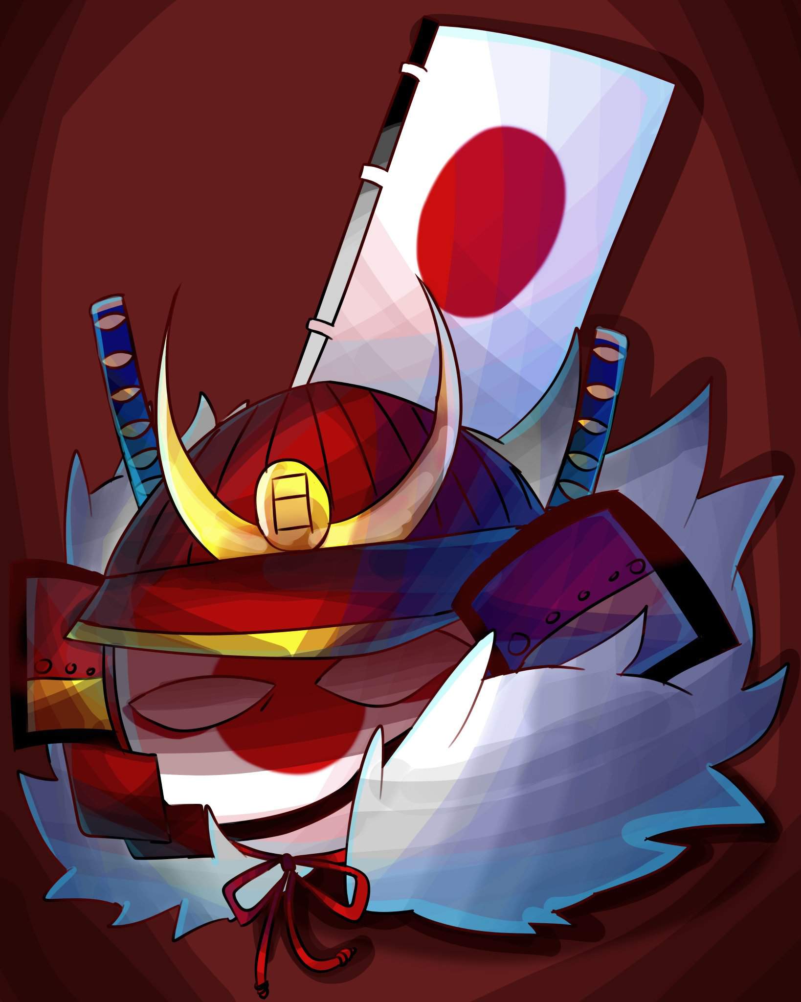 Japónball - Wiki Polandball Hispana