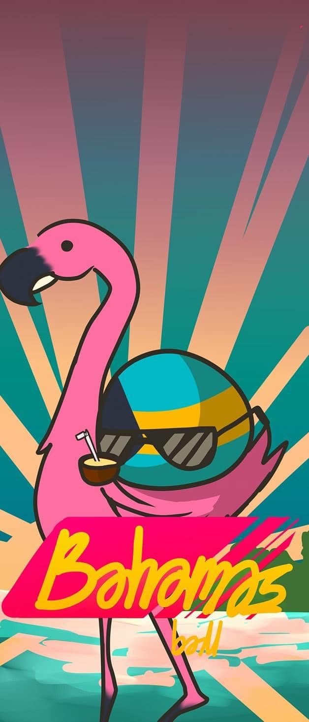 Bahamasball - Wiki Polandball Hispana