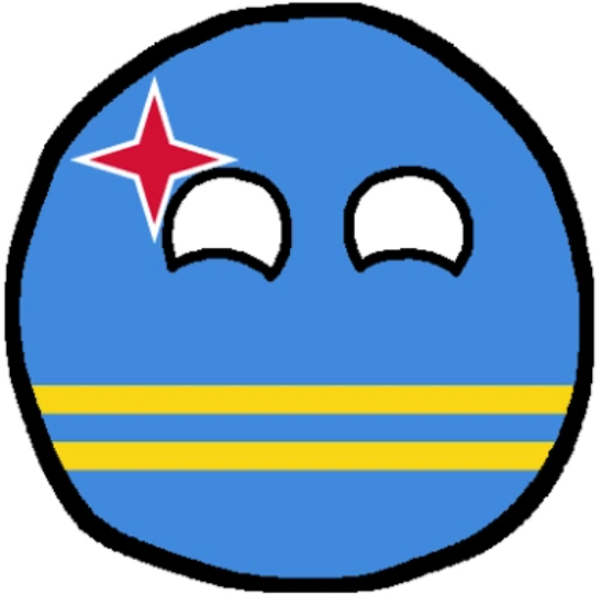 Arubaball - Wiki Polandball Hispana