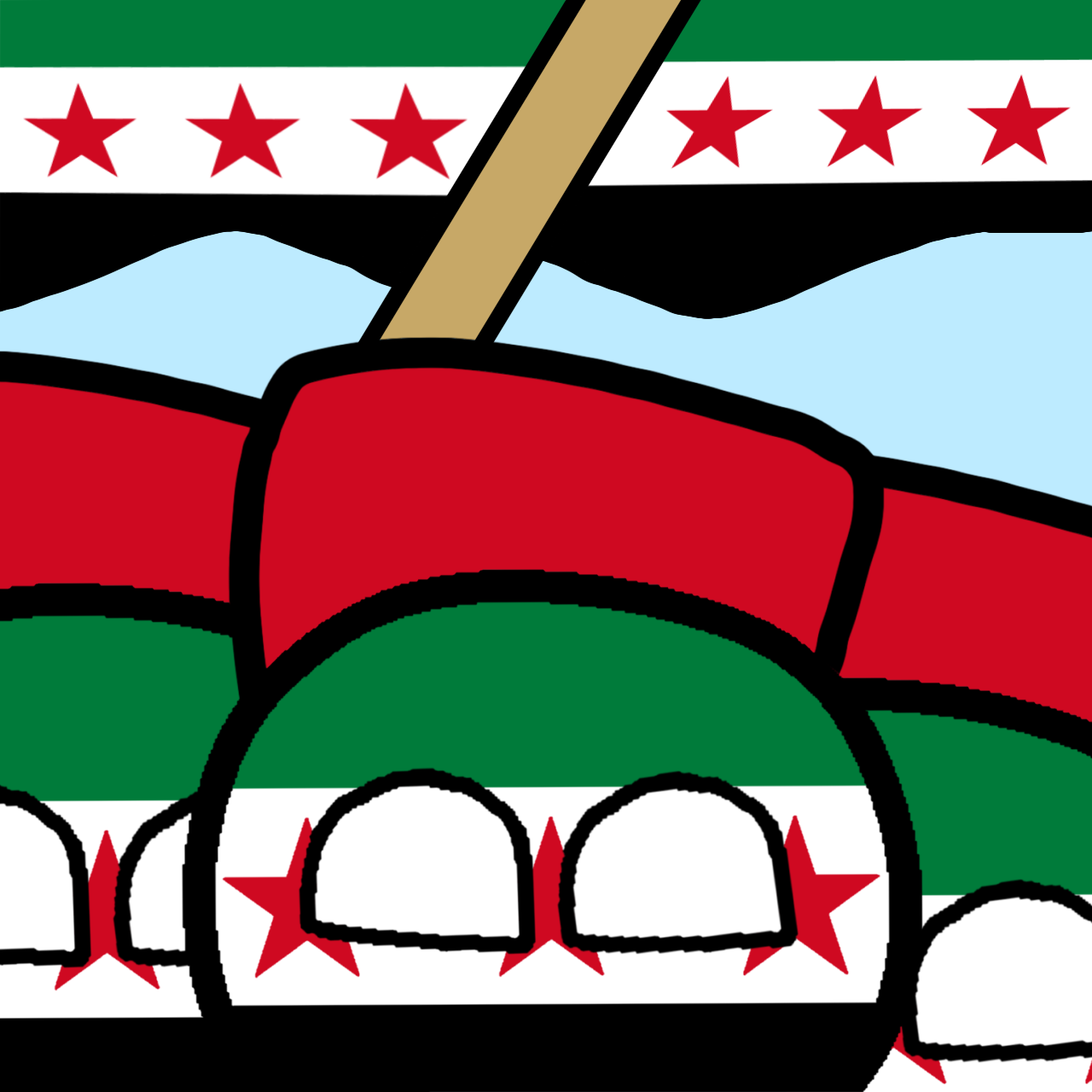 Siriaball - Wiki Polandball Hispana