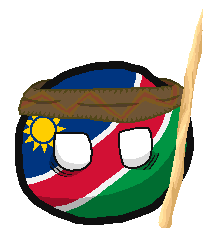 Namibiaball - Wiki Polandball Hispana
