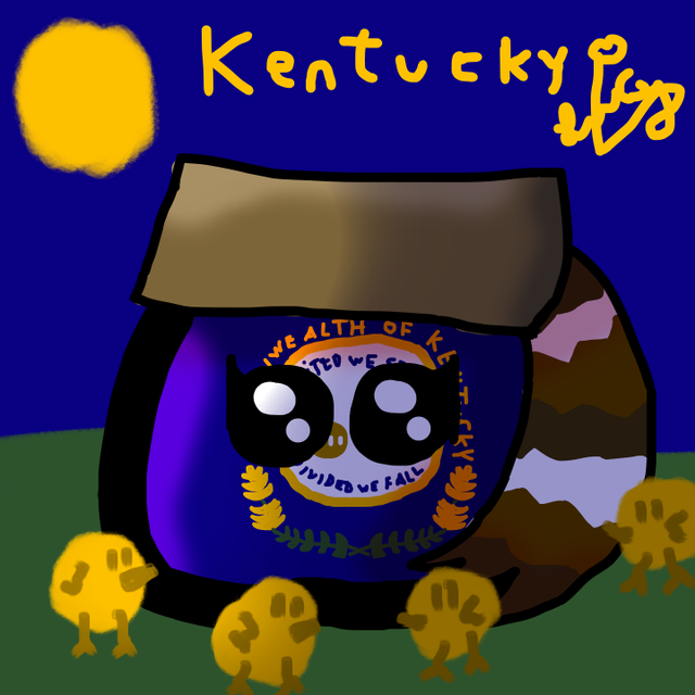 Kentuckyball - Wiki Polandball Hispana