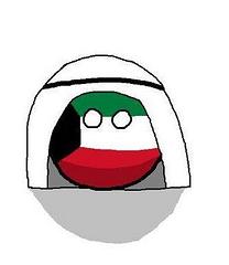 Kuwaitball - Wiki Polandball Hispana