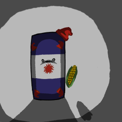 Confederación Argentinaball - Wiki Polandball Hispana