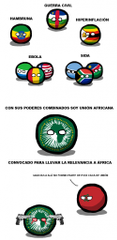 Unión Africanaball - Wiki Polandball Hispana
