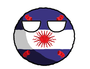 Confederación Argentinaball - Wiki Polandball Hispana